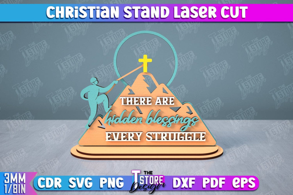 Christian Stand Bundle | Tabletop Stand | A gift for the Believer ...