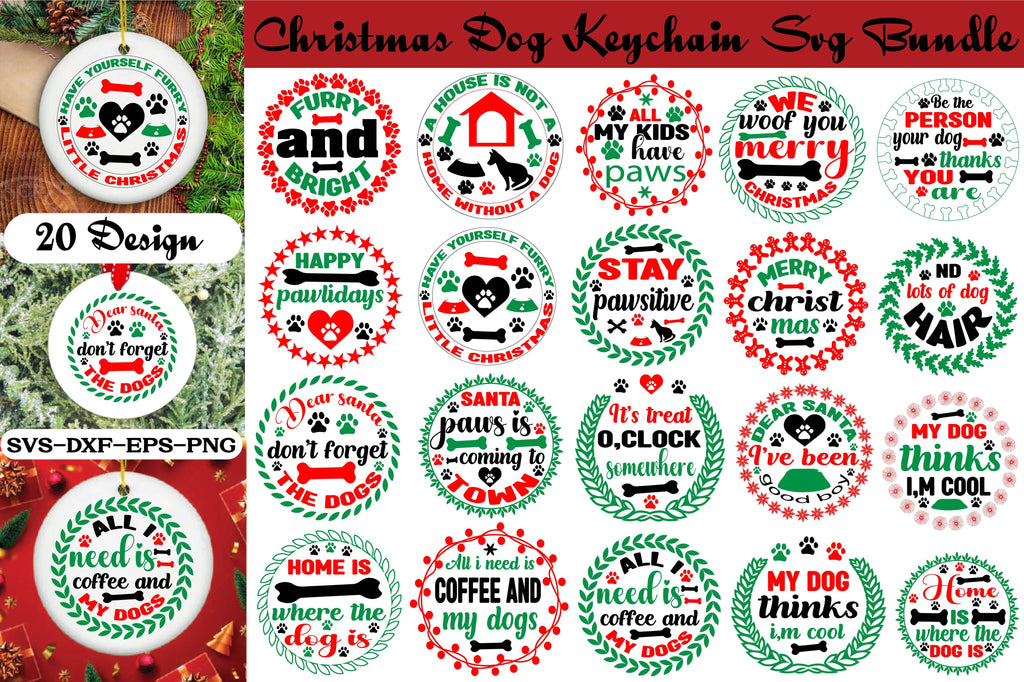 Christmas Bog Svg Bundle - So Fontsy