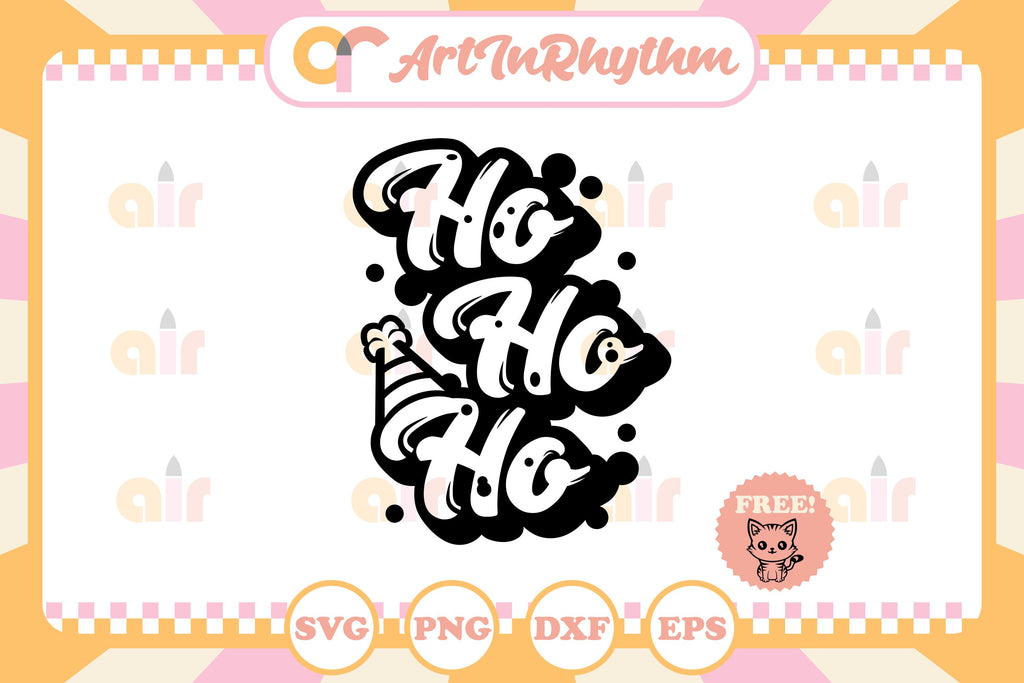 Christmas Hohoho svg - So Fontsy