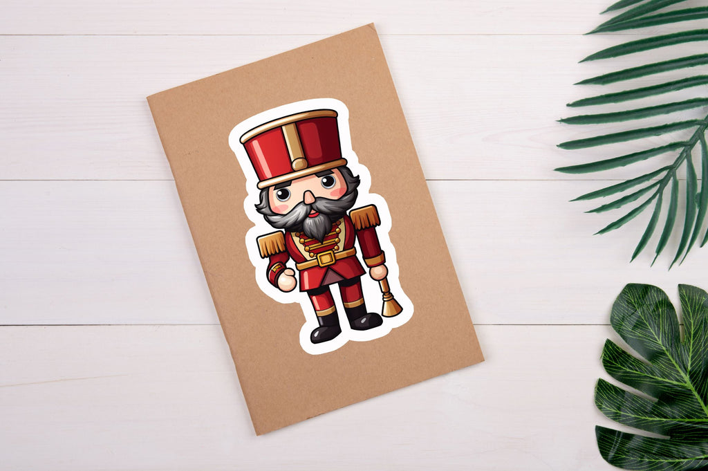 Christmas Nutcracker Sticker Design - So Fontsy