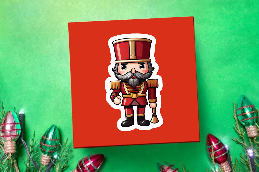 Christmas Nutcracker Sticker Design - So Fontsy