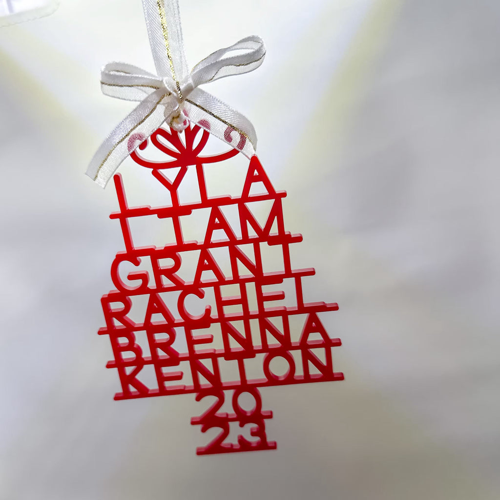 Christmas Ornament Decorative Font OTF, Fonts for Crafting, Handwritten ...