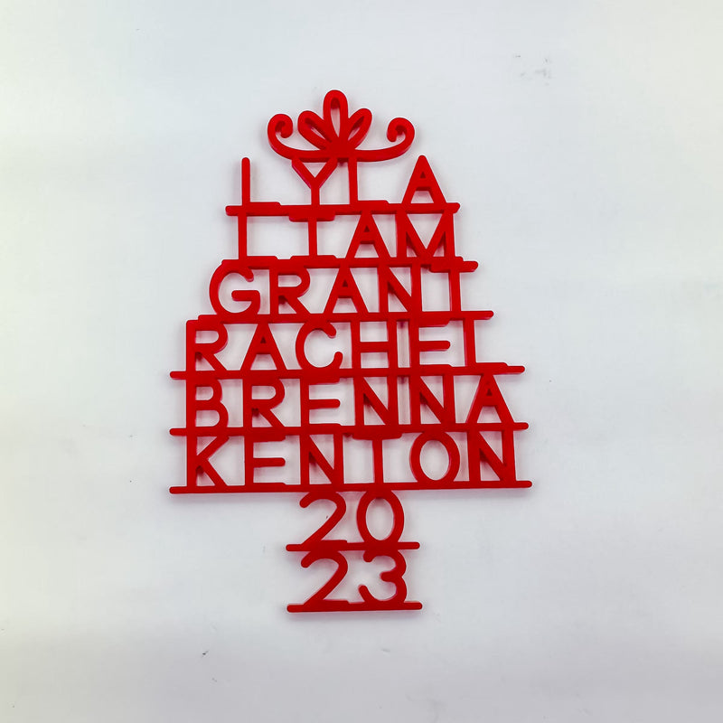 Christmas Ornament Decorative Font OTF, Fonts for Crafting, Handwritten ...