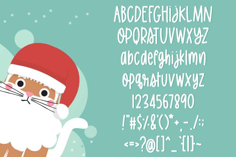 Christmas Party -Handwritten Font - So Fontsy
