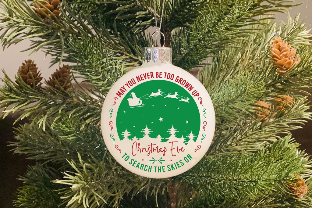 Christmas Round Sign SVG Cut File - So Fontsy
