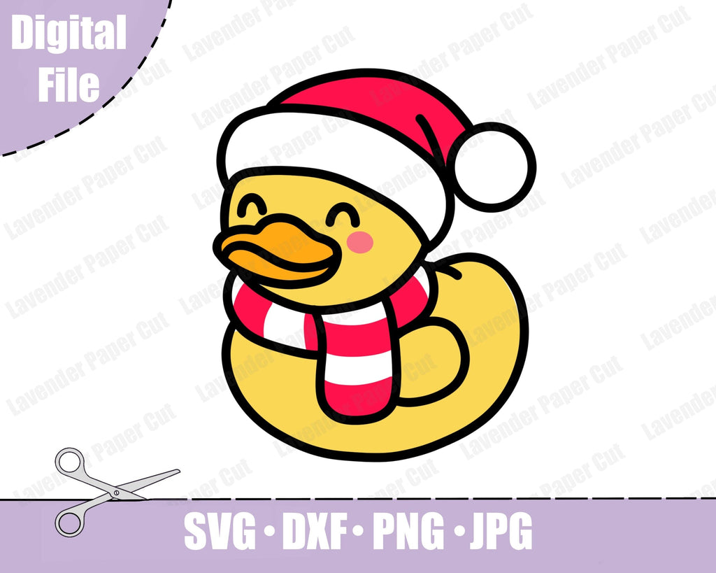 Christmas Rubber Duck SVG, Winter Duck, Christmas Rubber Ducky, Jeep ...