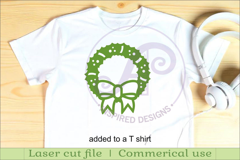 Christmas shape silhouette laser cut outs SVG file 1 - So Fontsy