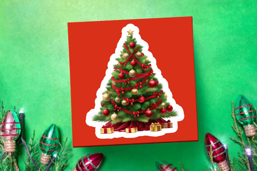 Christmas tree Sticker Bundle - So Fontsy