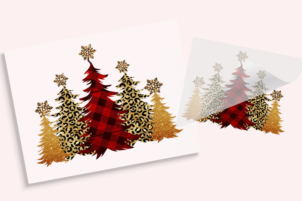 Christmas Trees DTF Transfer - So Fontsy