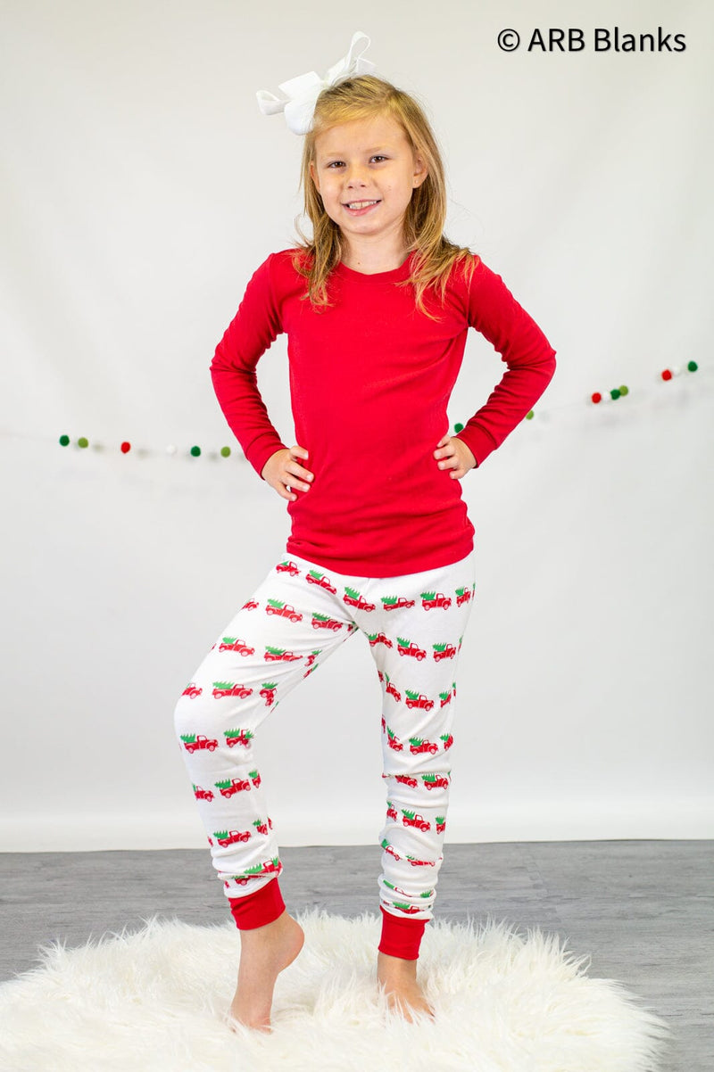Christmas Truck Matching Family Pajama Collection | Adults, Kids, Doll ...