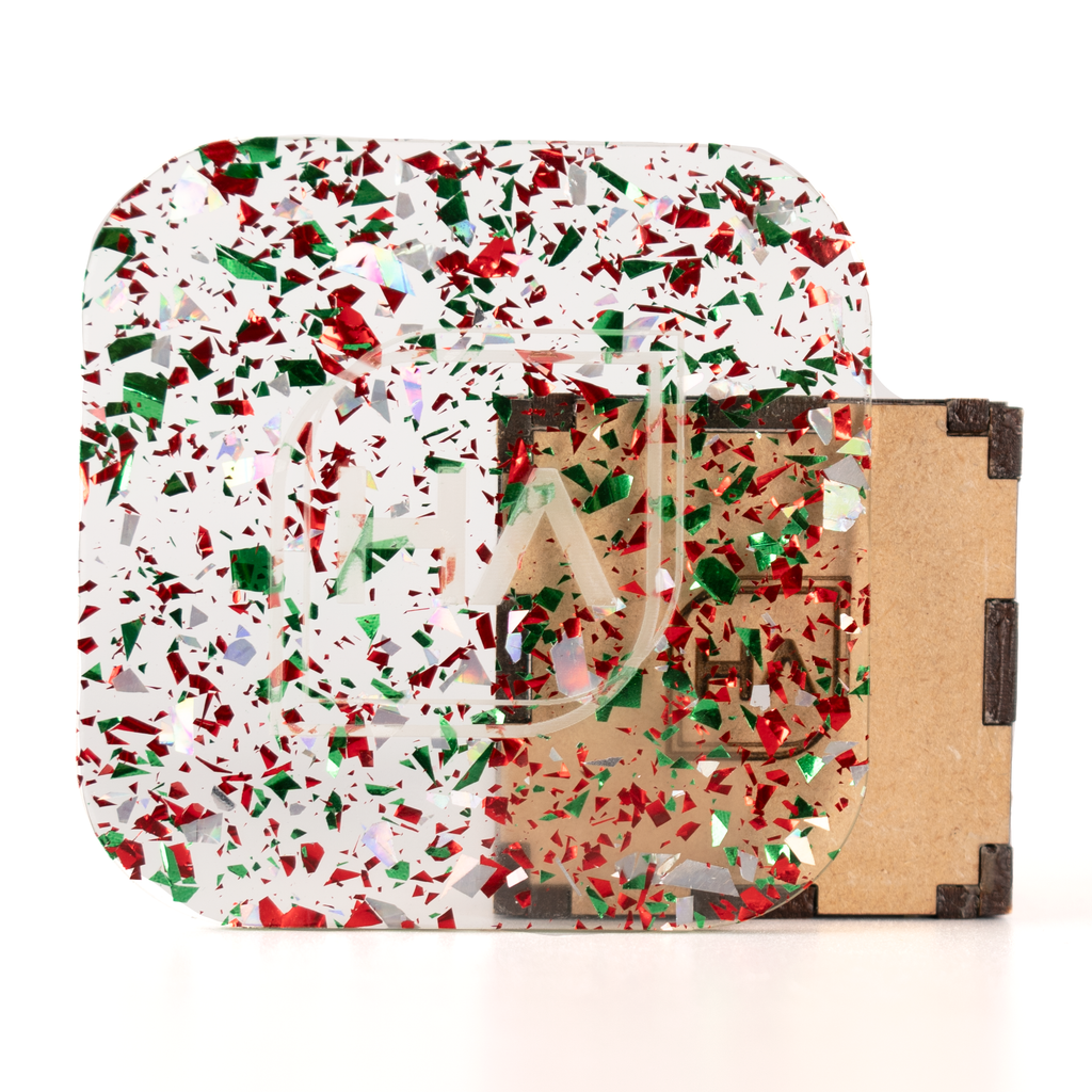 1/8 Christmas Flake Cast Acrylic Sheet - So Fontsy