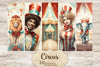 Circus Bookmarks Printable | Vintage Bookmarks - So Fontsy