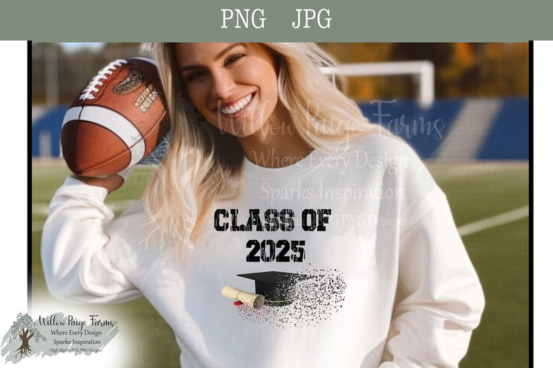 Class of 2025 Graduation Cap PNG JPG | PNG and Sublimation file - So Fontsy