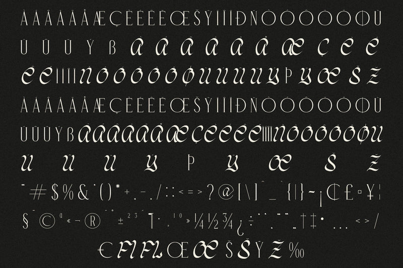 Cloral Monte Typeface - So Fontsy