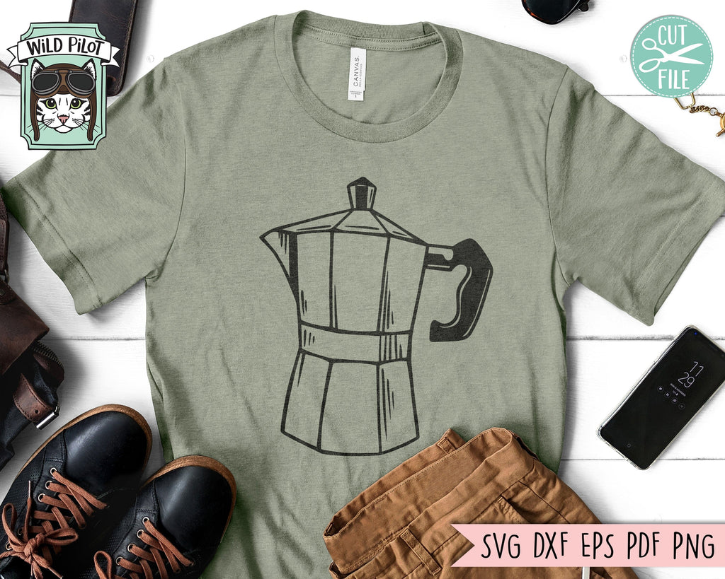 Coffee SVG file, Coffee Maker svg file, Coffee Pot svg, Coffee png file ...
