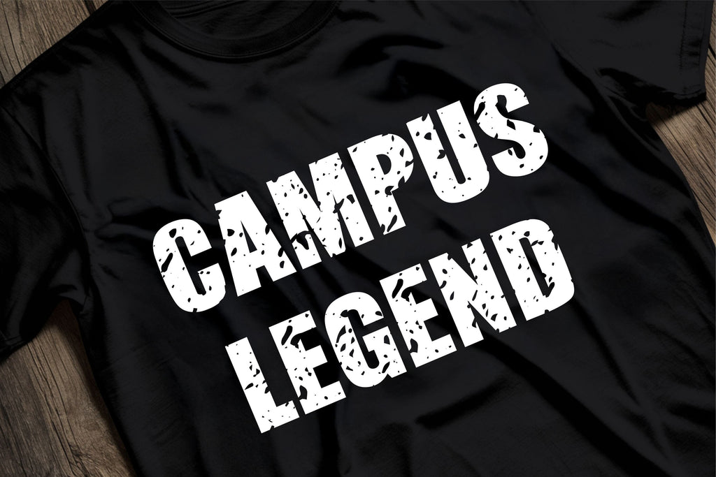College Distressed Font | Grunge College Font OTF SVG - So Fontsy