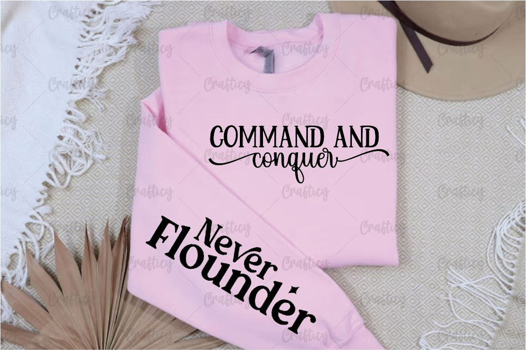 Command and conquer Sleeve SVG Design - So Fontsy