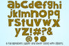 Construction Truck Doodle Alphabet, Dump Truck Alpha Set PNG - So Fontsy