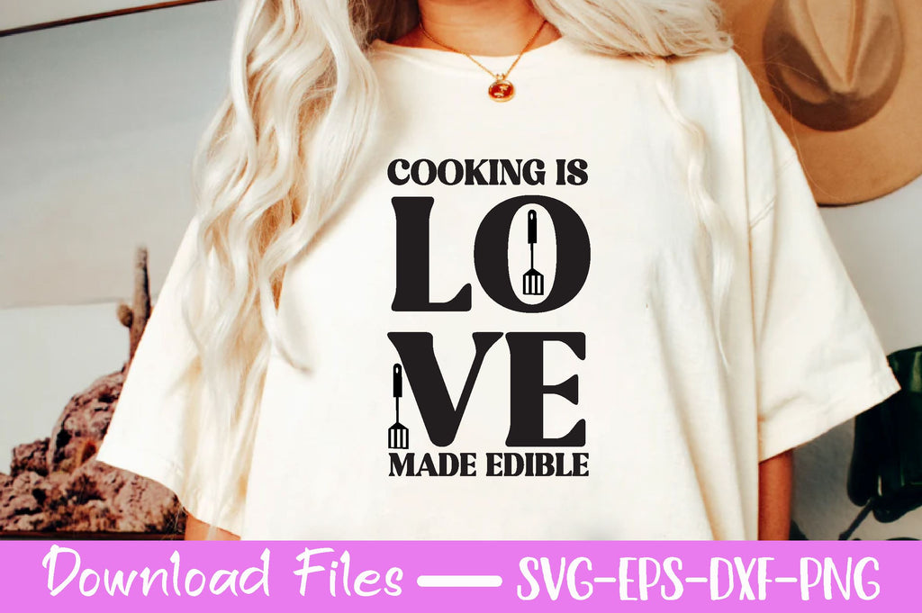 Cooking is love made edible , Kitchen svg bundle, Kitchen svg, Kitchen ...