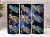 Cosmic Drift Galaxy Turtle Tumbler, Space Animal Tumbler, Neon Turtle ...