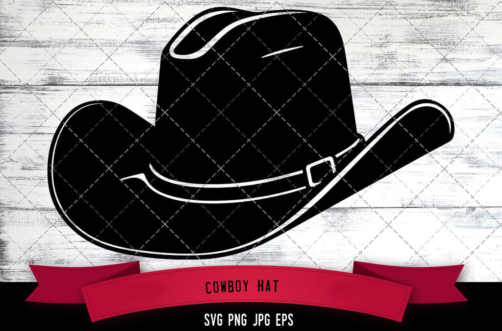 Cowboy Hat SVG, Western SVG - So Fontsy