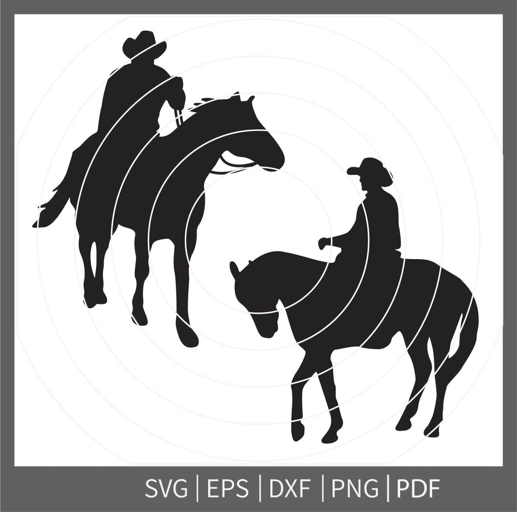 Cowboy svg, Cowboy SVG Bundle, Cowboy Silhouette, Cowboy Cut Files, Co ...