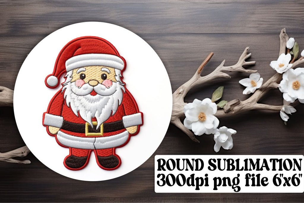 Cozy Christmas Magic 3D Embroidered Sublimation Designs - So Fontsy