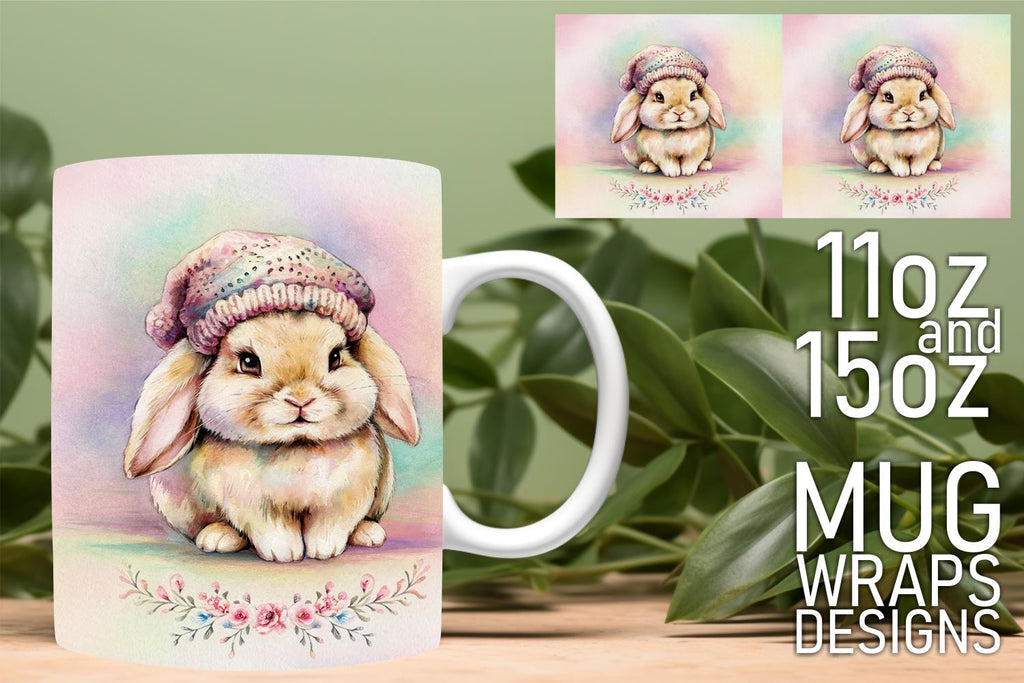 Create unique gifts, stunning PNG wraps for mugs! , Animals - So Fontsy