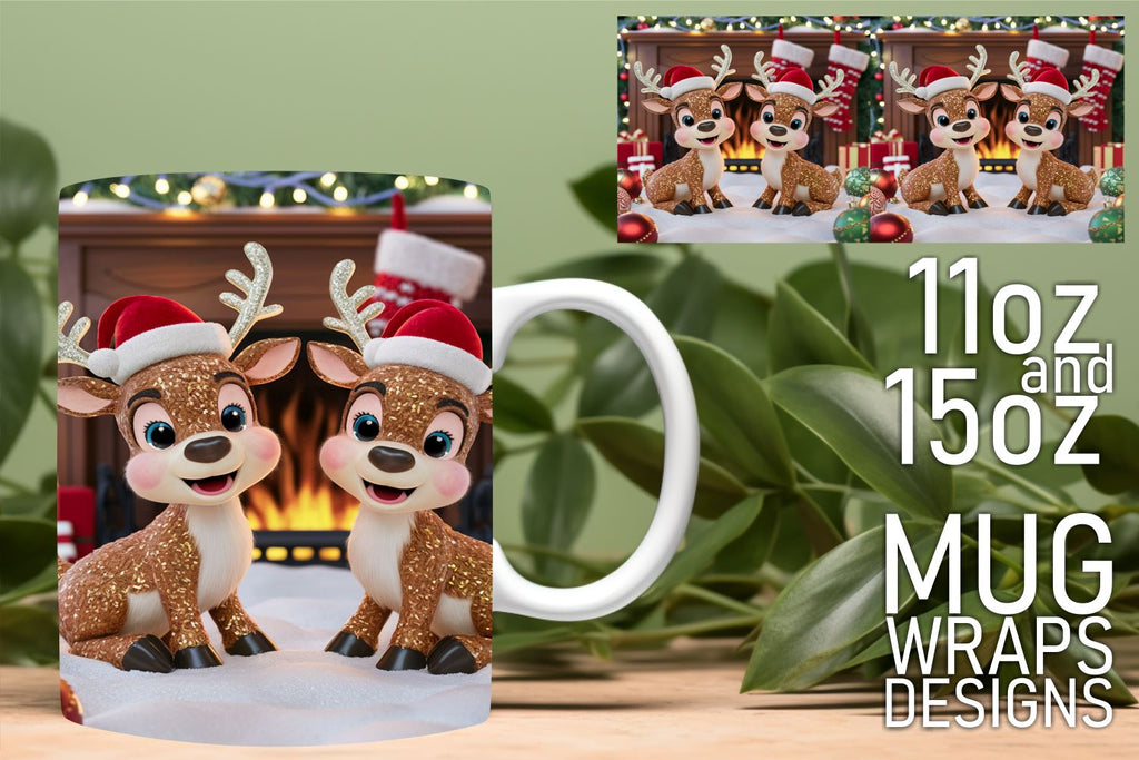 Create unique mugs, perfect for any sublimation project! , Christmas ...