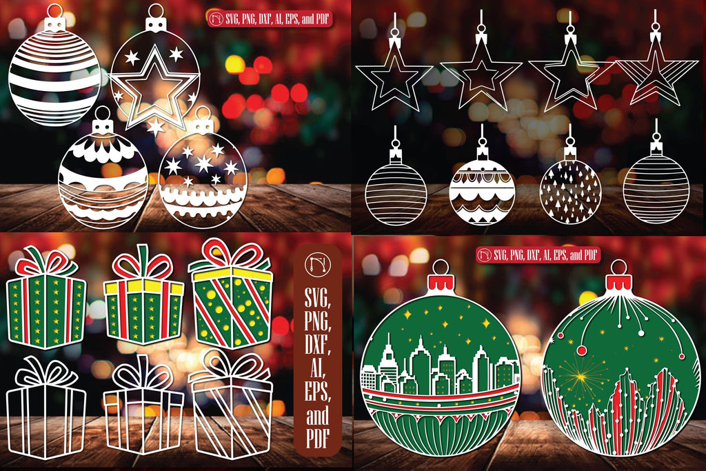 Cricut Christmas Decor SVG Bundle - So Fontsy