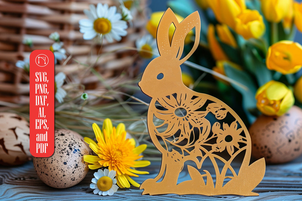 Cricut Easter Paper Cut SVG - So Fontsy