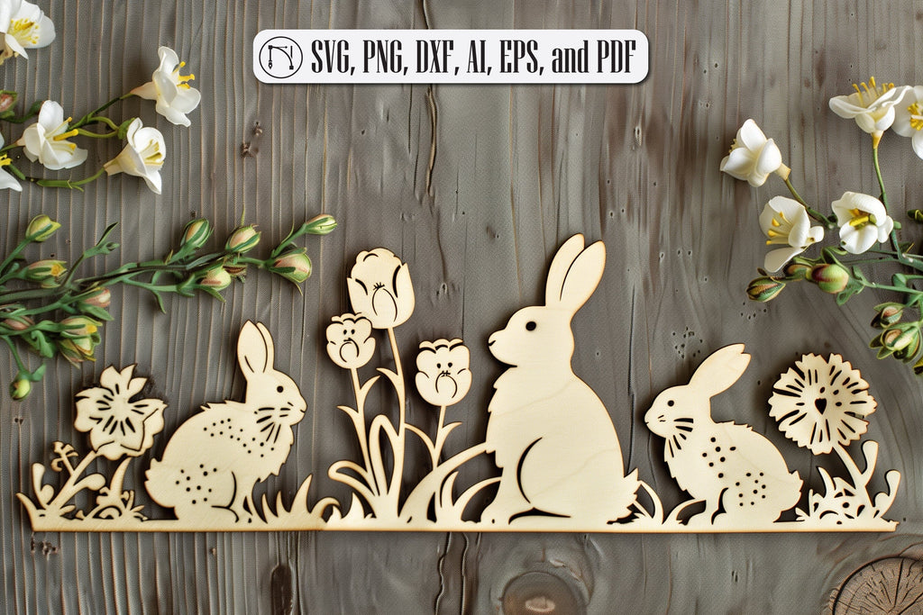 Cricut Easter Paper Cut SVG - So Fontsy