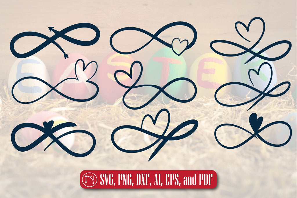 Cricut Infinity Symbol SVG Cut File - So Fontsy