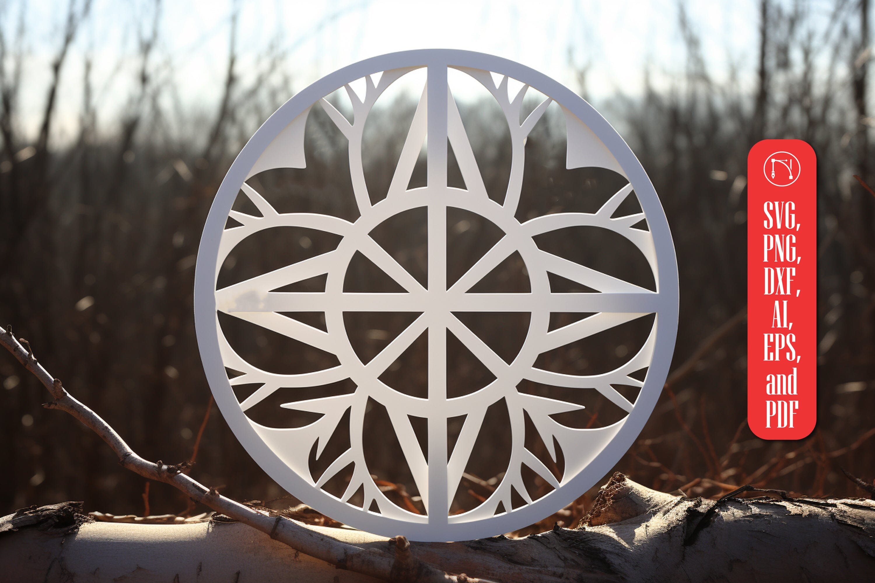 Cricut laser-cut Peace Sign SVG - So Fontsy