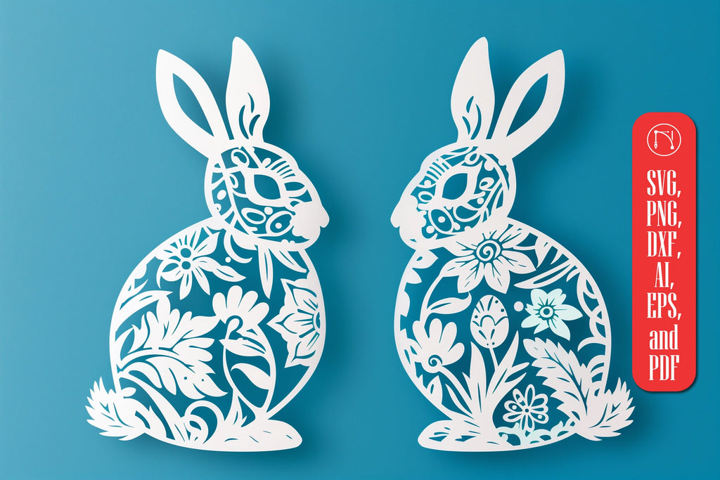 Cricut Paper Cut Easter SVG Bundle - So Fontsy