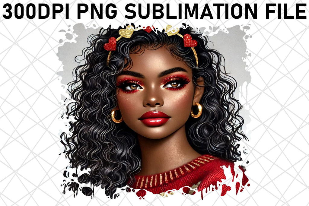 Crisp designs, vibrant PNG for your sublimation! , Love Girl - So Fontsy