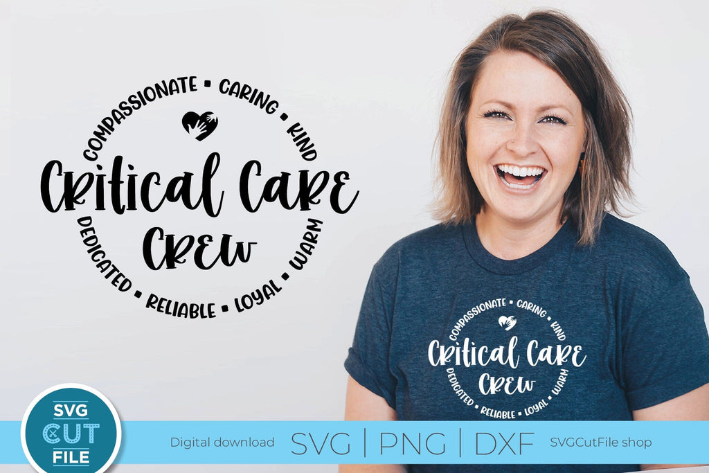 Critical care crew svg for ICU nurse squad or team - So Fontsy