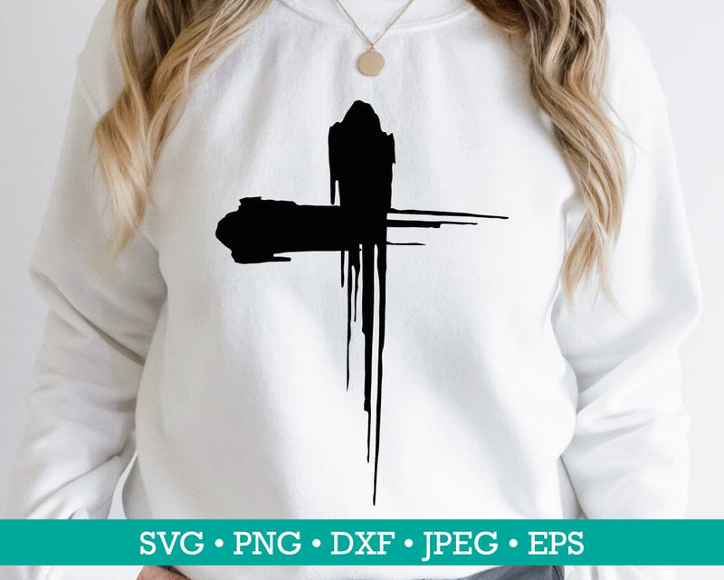 Cross svg, Distressed cross svg, Brush stroke cross svg, Cross svg ...