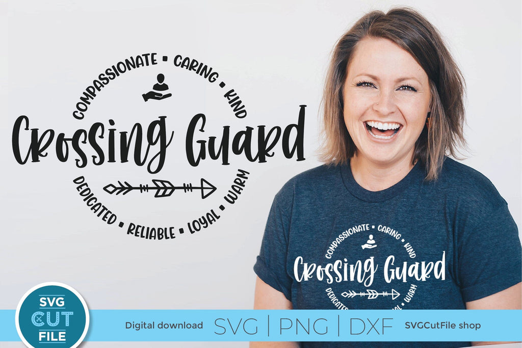 Crossing guard SVG for Cricut or Silhouette - So Fontsy