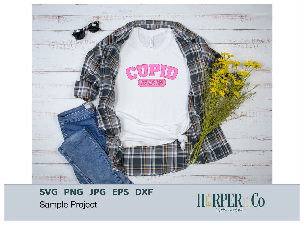 Cupid Season SVG PNG Cut EPS File - So Fontsy