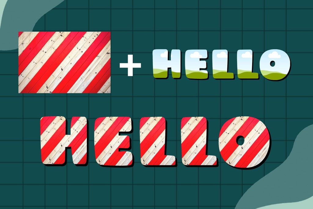 Custom Canva Alphabet Frames Fonts - So Fontsy