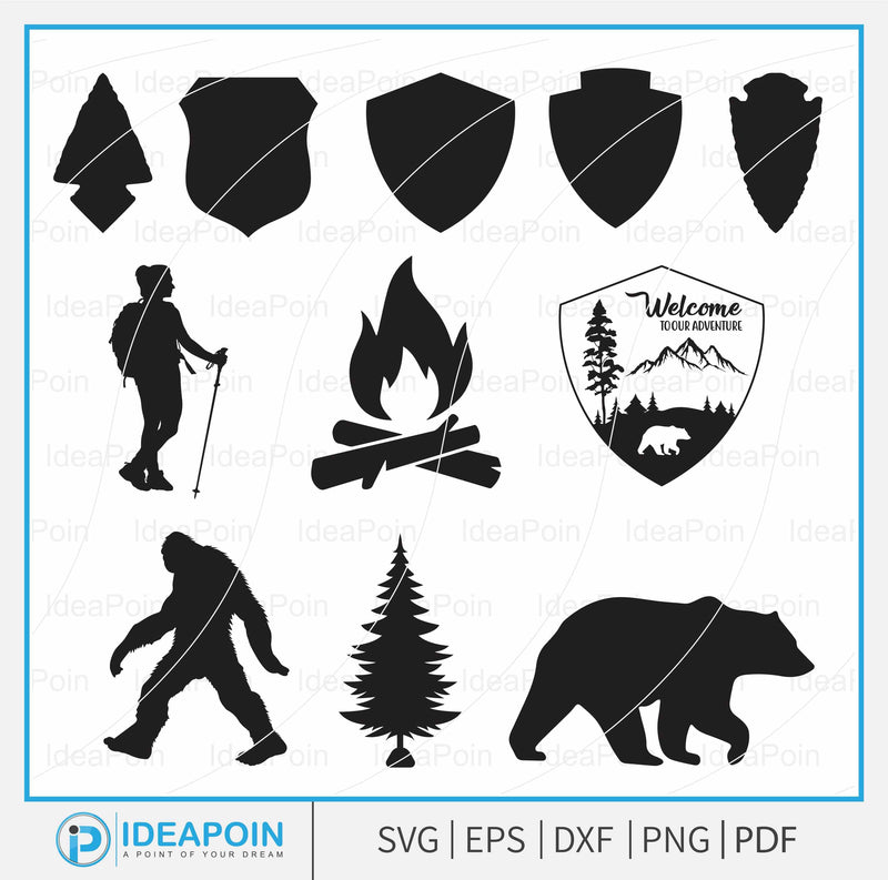 Customizable National Park Sign svg, National Park Clipart, National ...