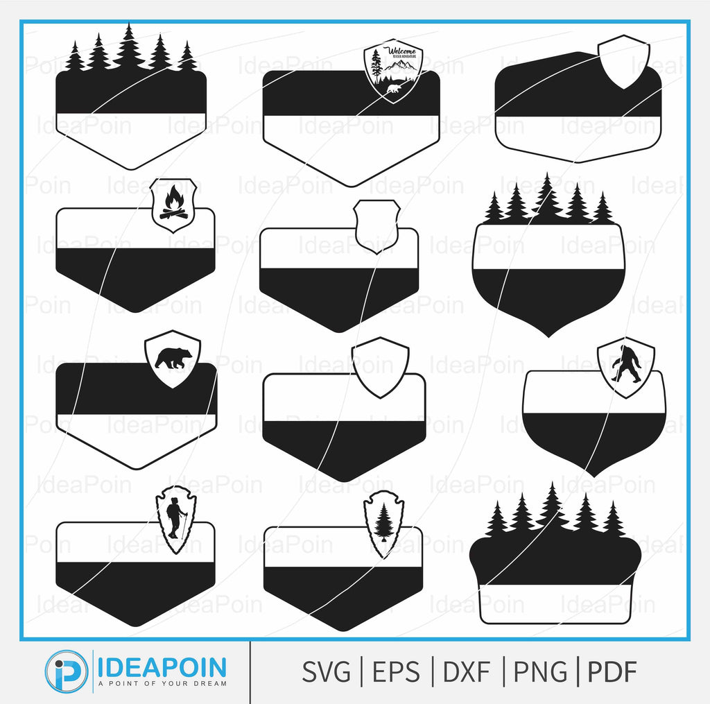 Customizable National Park Sign svg, National Park Clipart, National ...