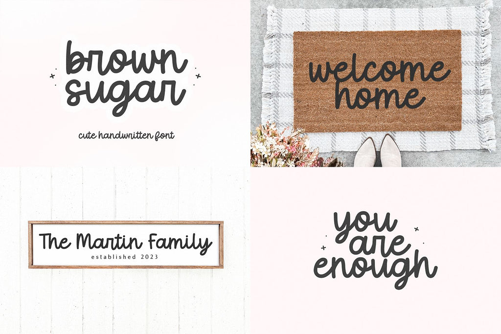 Cute and Crafty Font Bundle - 20 Fonts For Crafters - So Fontsy