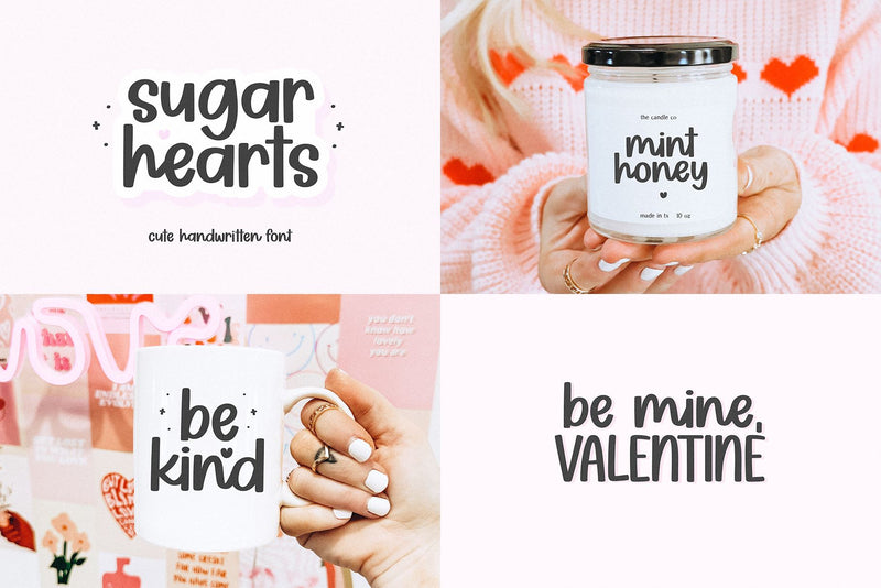 Cute and Crafty Font Bundle - 20 Fonts For Crafters - So Fontsy