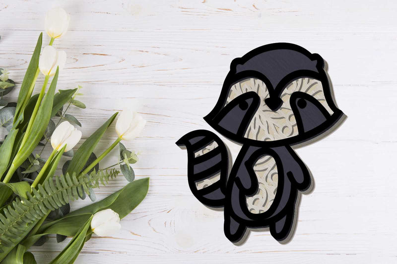 CUTE ANIMALS SET, Decorative Templates, Wood Cut and Paper Cut Files ...