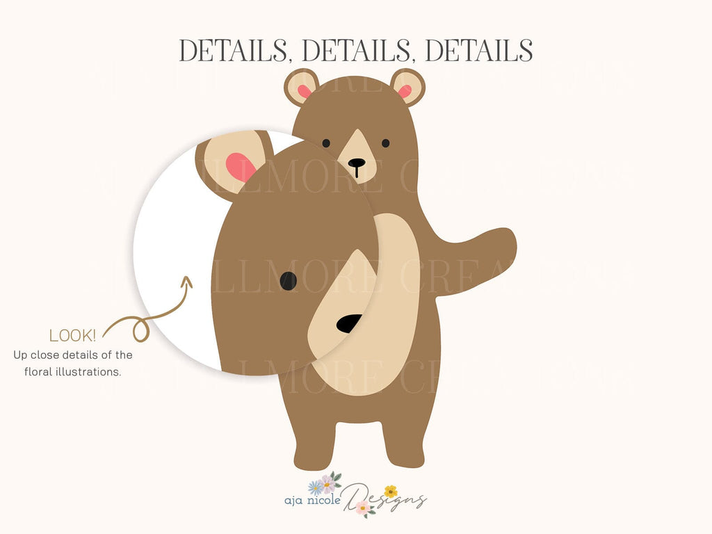 Cute Bear Cut File - So Fontsy