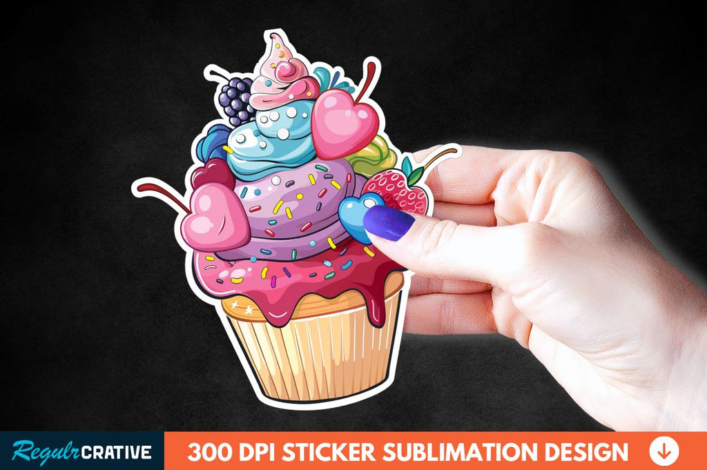 Cute Sweet Sticker Clipart - So Fontsy