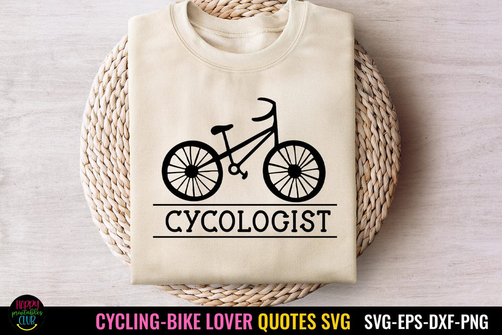 Cycologist SVG I Cycling Shirt SVG I Bike Love SVG I Cycling SVG - So ...