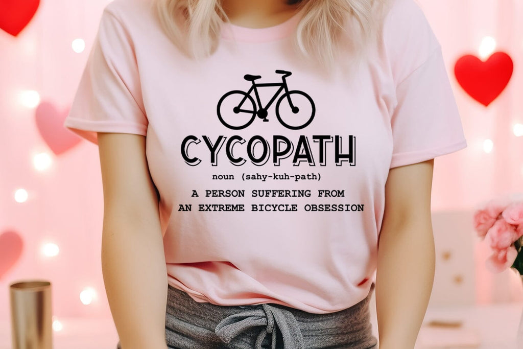 Cycopath SVG I Cycling Shirt SVG I Bike Love SVG I Cycling SVG - So Fontsy